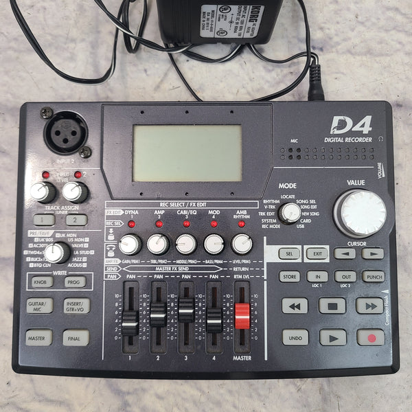 Korg D4 Digital Recorder - Evolution Music