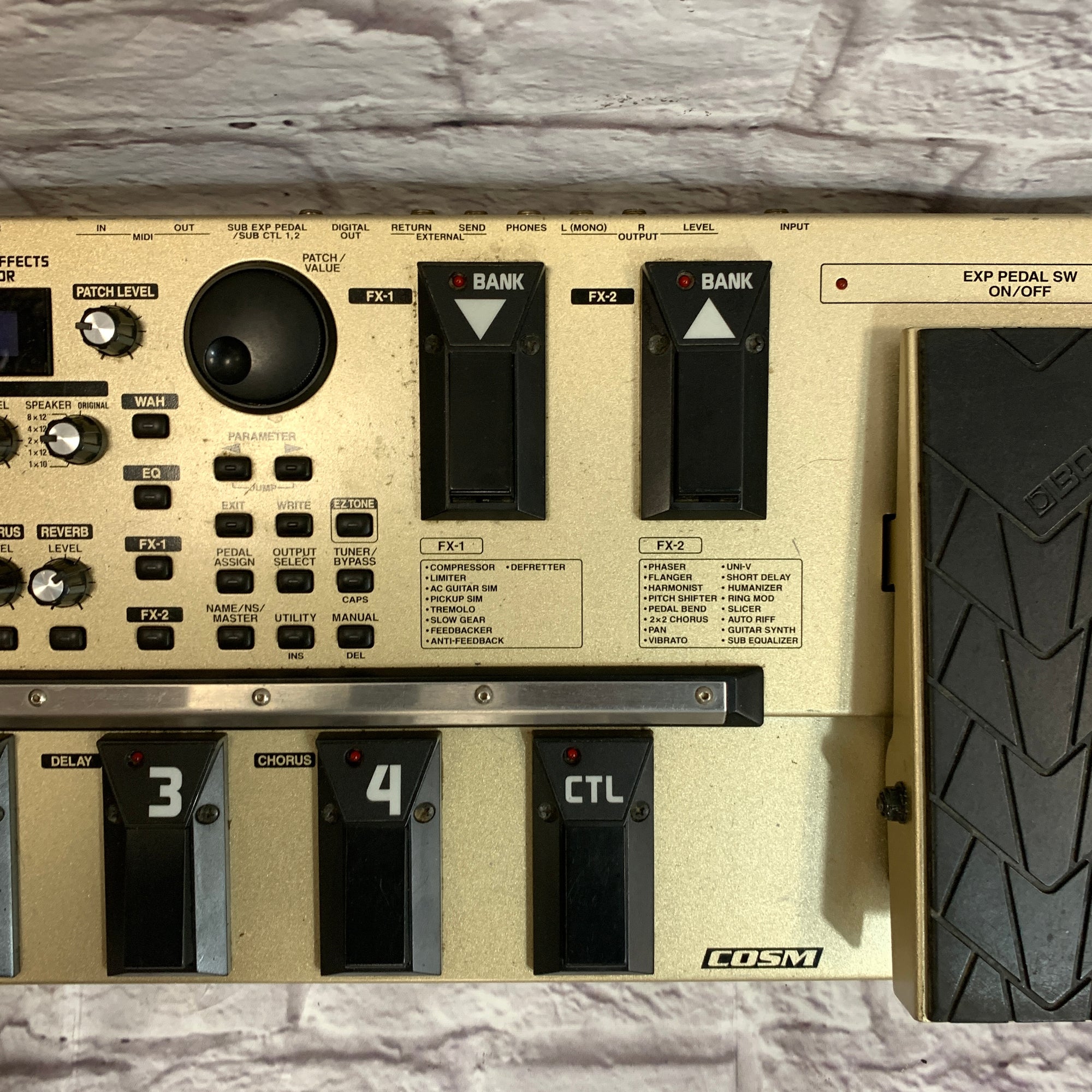 Boss GT-6 Multi Effects Pedal - Evolution Music