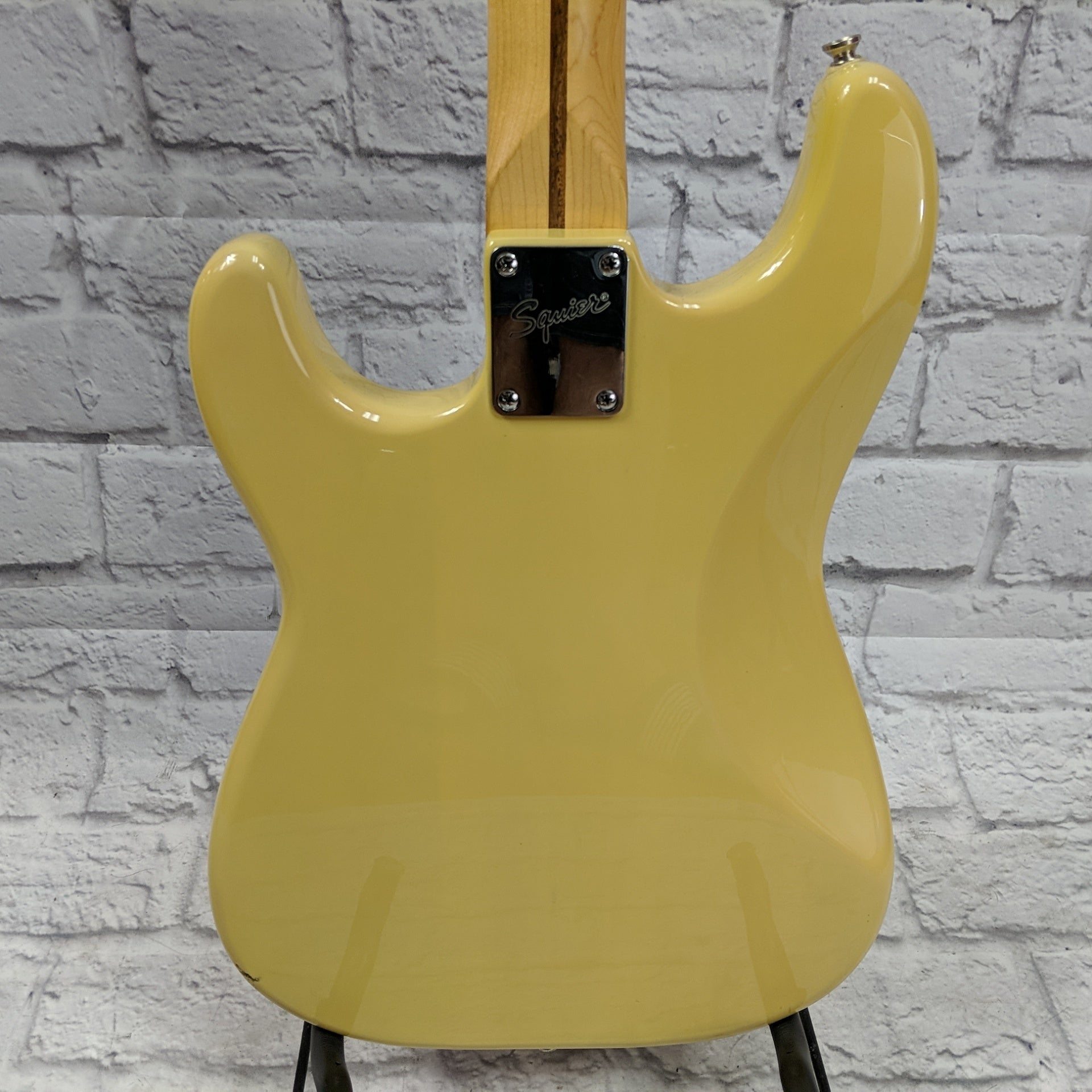 Squier '51 Blonde White Guard Solid Body Electric Guitar - Evolution Music