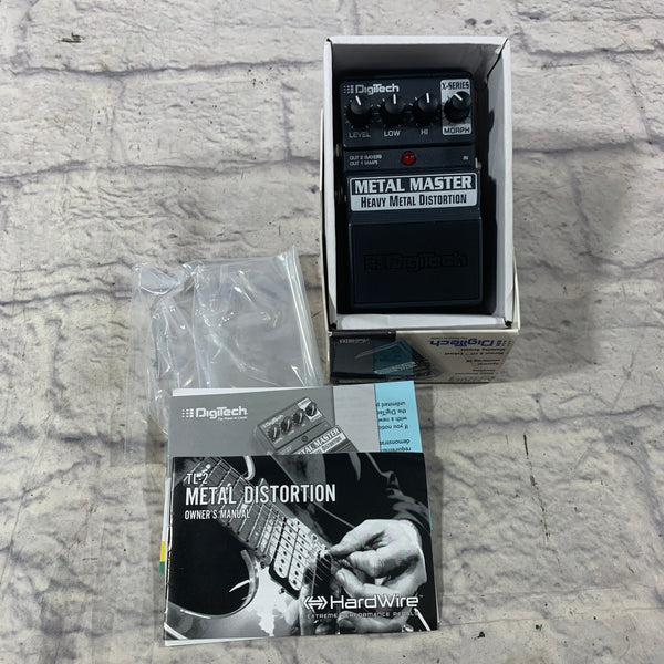 DigiTech X-Series Metal Master Heavy Distortion w/ Original Box ...