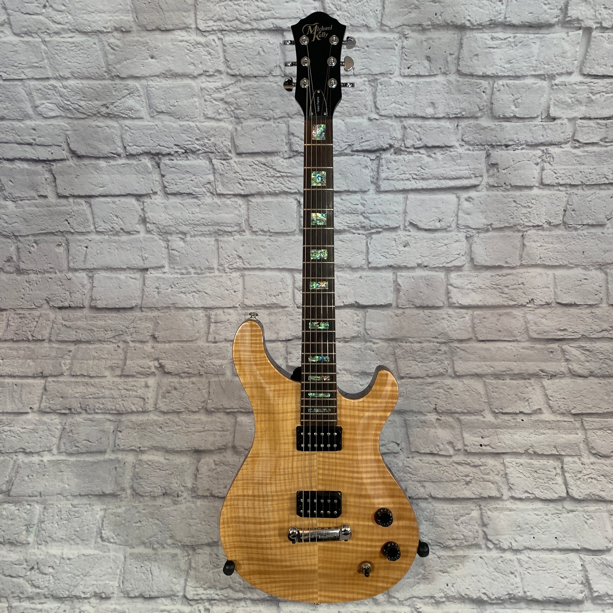 Michael Kelly Valor Flame Solid Body Electric - Evolution Music