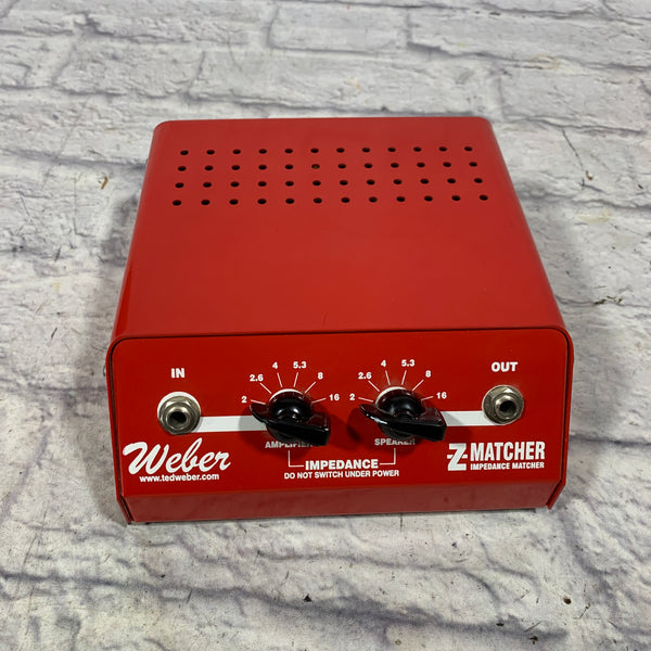 Weber Z Matcher Impedence Matcher Crossovers - Evolution Music