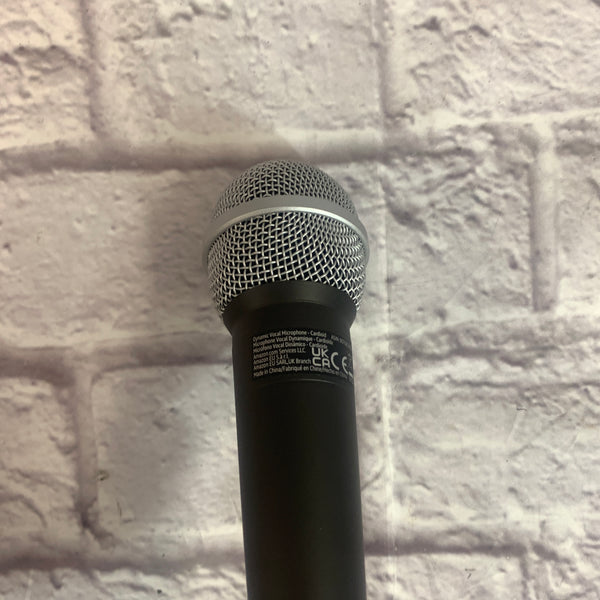 Amazon Basics Dynamic Vocal Microphone - Evolution Music