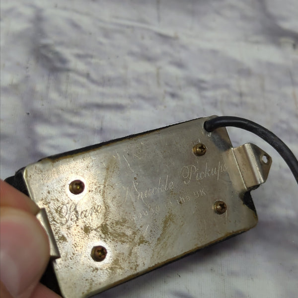 Bare Knuckle Pickups Black Hawk Bridge Humbucker Alnico V 4-Conductor ...