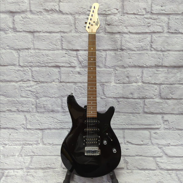 Rogue Rocketeer Electric Guitar - Black - Evolution Music