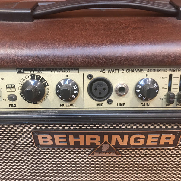 Behringer Ultracoustic ACX450 Acou/Mic Combo Amp - Evolution Music