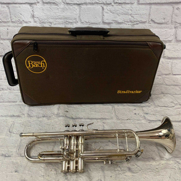Bach Stradivarius Model 43 Silver Plated Trumpet w/ case - Evolution Music