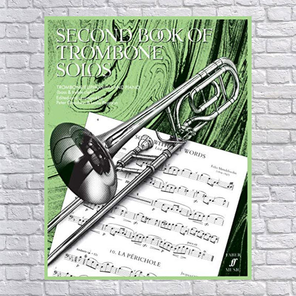 SECOND BOOK OF TROMBONE SOLOS - GOODWIN, PETER (EDT)/ PEARSON, LESLIE ...