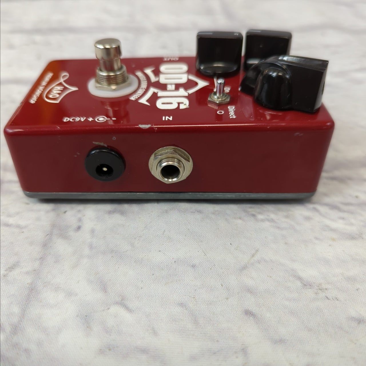 Hao OD-16 Omega Drive 16 Overdrive Pedal - Evolution Music