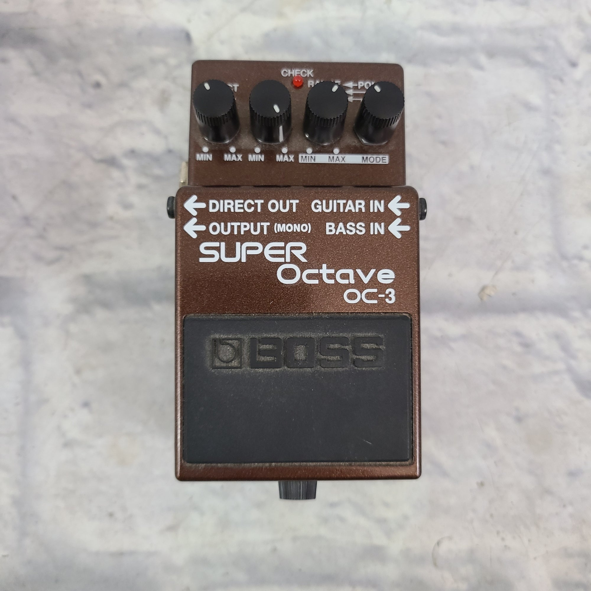 Boss OC-3 Super Octave Pedal w/ Box - Evolution Music