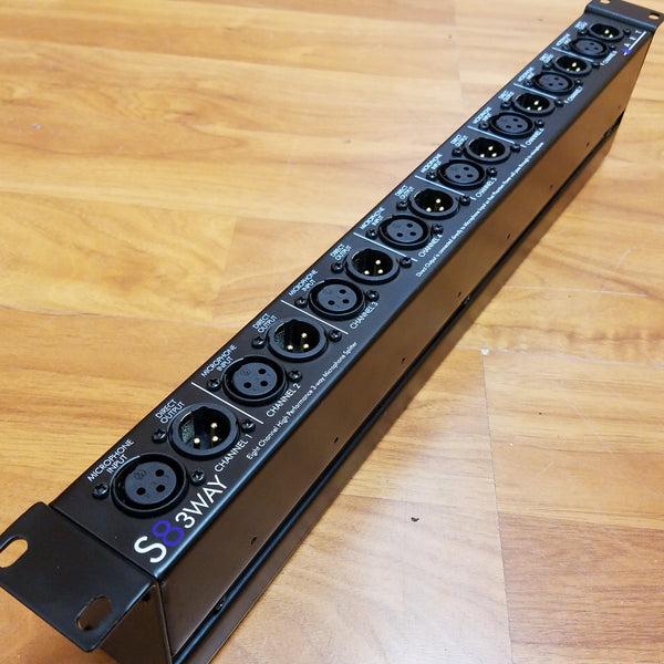 Art S8 3 Way Mic Splitter 8 Channel - Evolution Music
