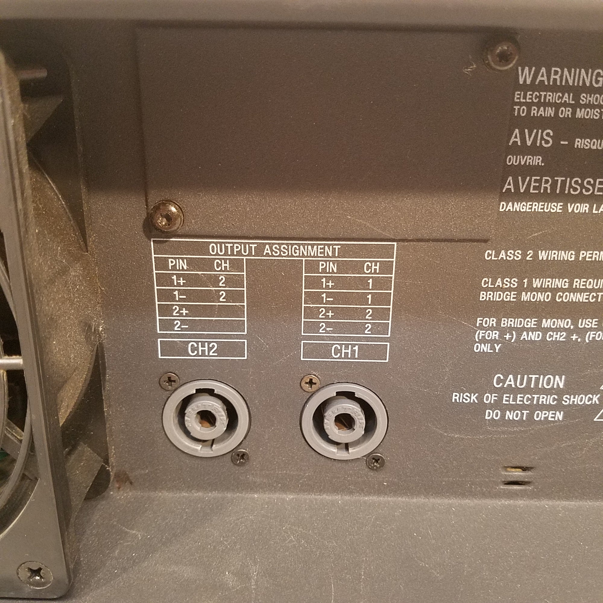 Crown CE1000 2-Channel Power Amplifier - Evolution Music