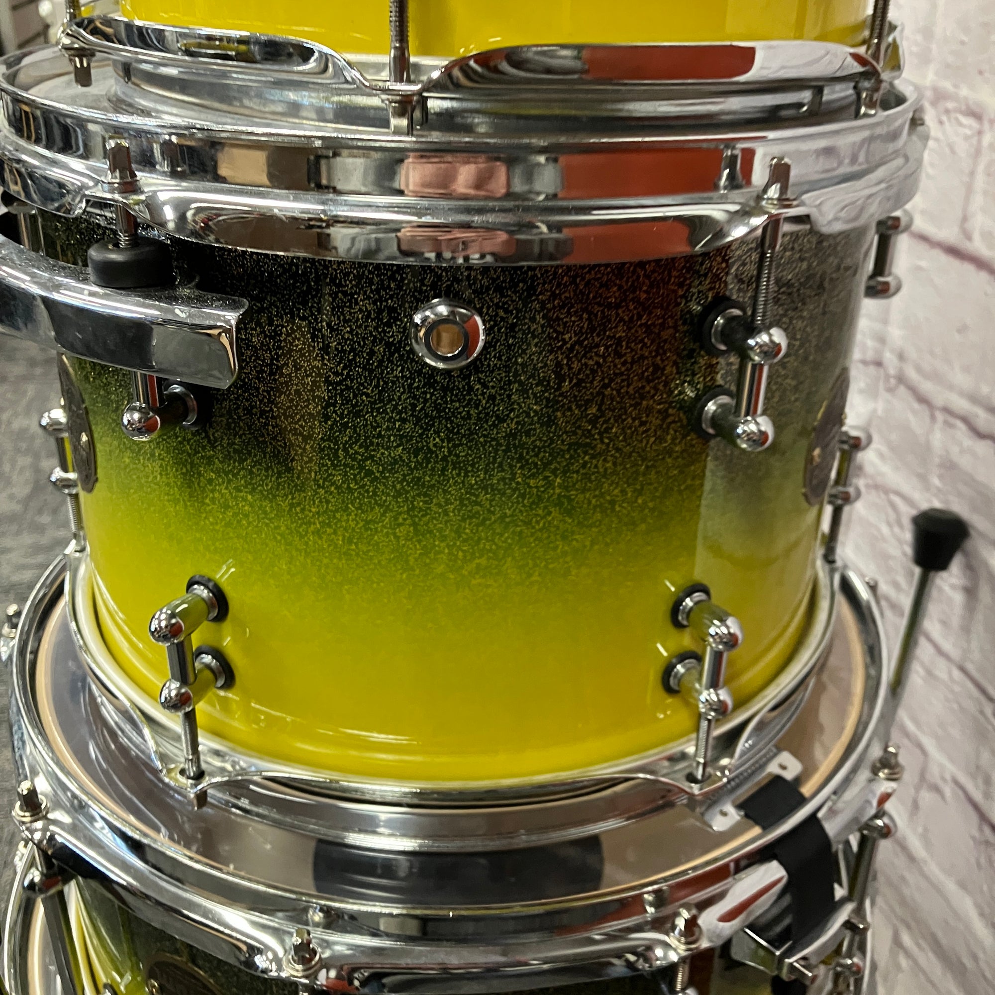 DDrum Dios Racing Yellow 5pc Drum Kit AS IS - Evolution Music
