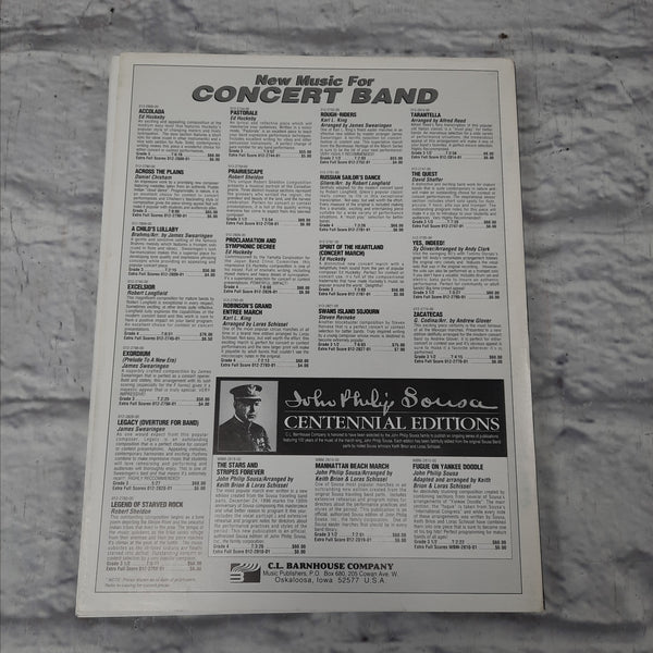 Across The Plains - Chisham - C.L. Barnhouse Co. Book - Evolution Music