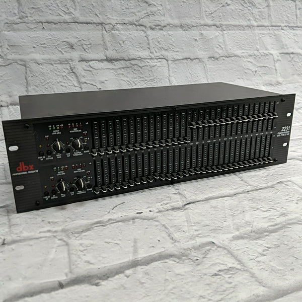 DBX 2231 Equalizer/Limit Rack EQ - Evolution Music