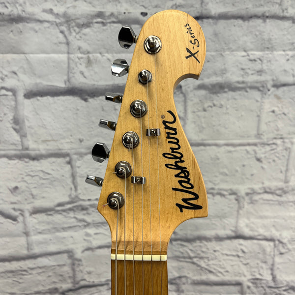 Washburn X10 SSH Red Solid Body Electric Guitar - Evolution Music