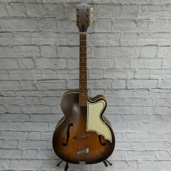 Unknown Archtop Acoustic Jazz Box Acoustic Guitar - Evolution Music