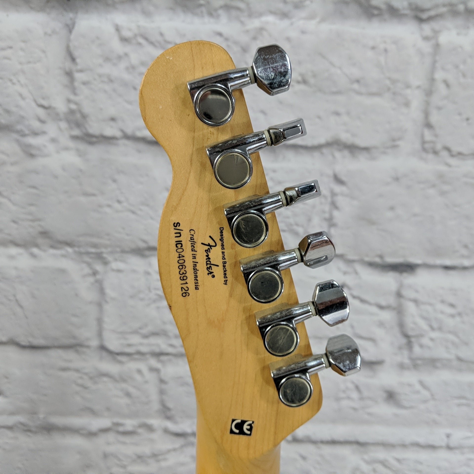 Squier '51 Blonde White Guard Solid Body Electric Guitar - Evolution Music