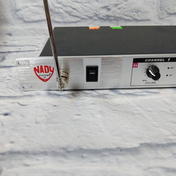 Nady 401X QUAD Wireless Mic System 4 Channel VHF Receiver - Evolution Music