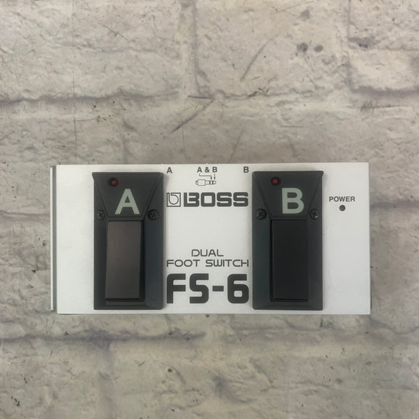 Boss FS-6 Dual Footswitch - Evolution Music