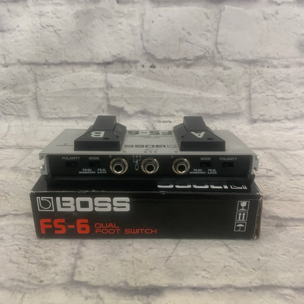 Boss FS-6 Dual Footswitch - Evolution Music
