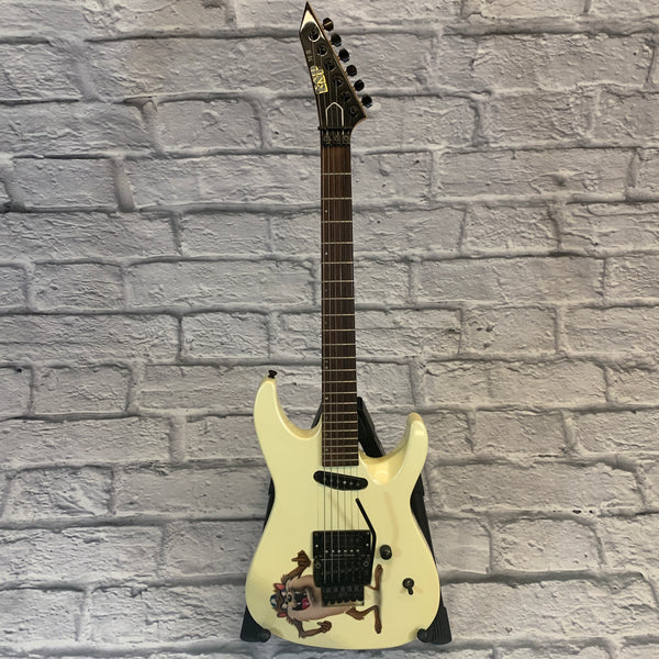 ESP M-II Electric Guitar w/Tasmanian Devil 1990s - Evolution Music