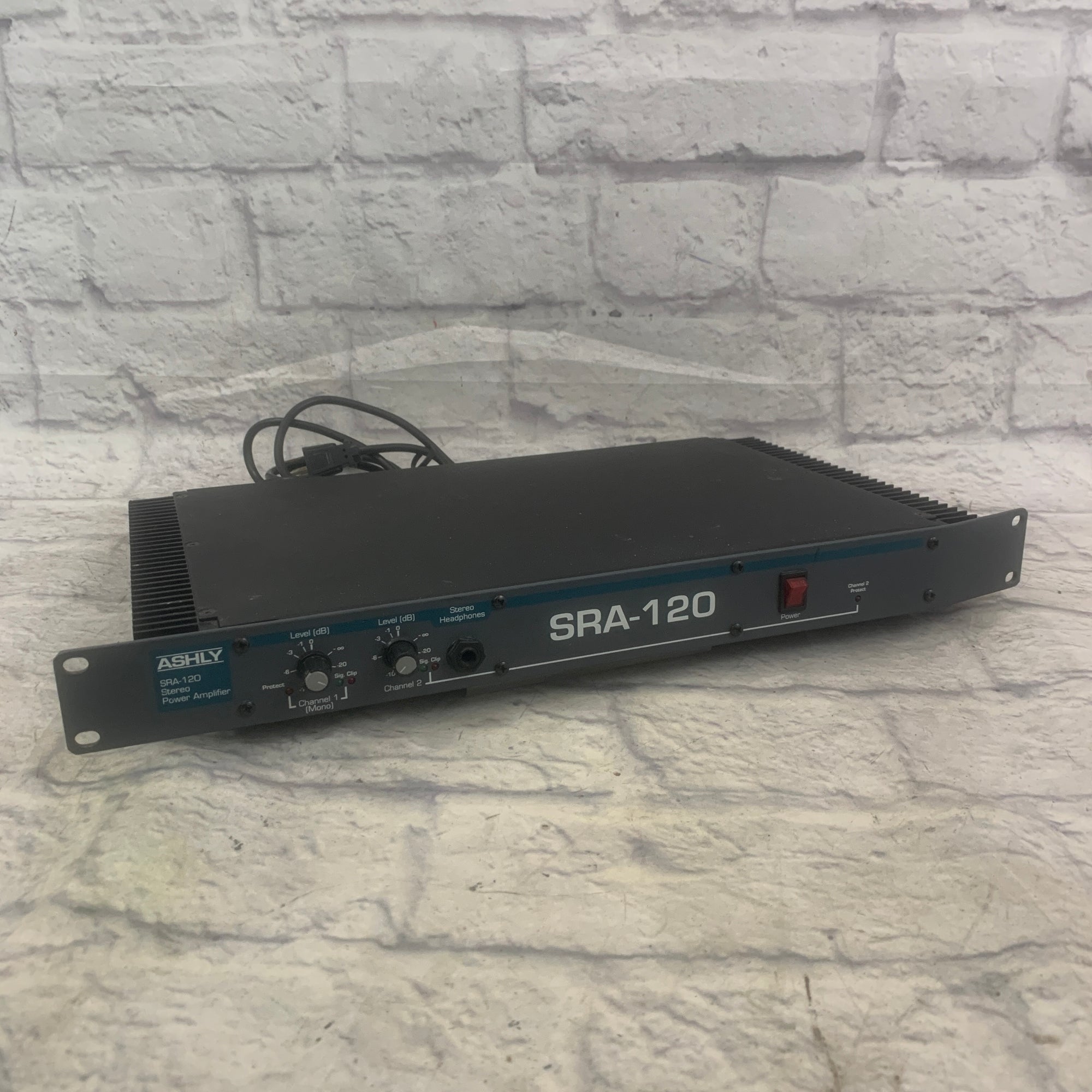 Ashley SRA 120 Power Amp - Evolution Music