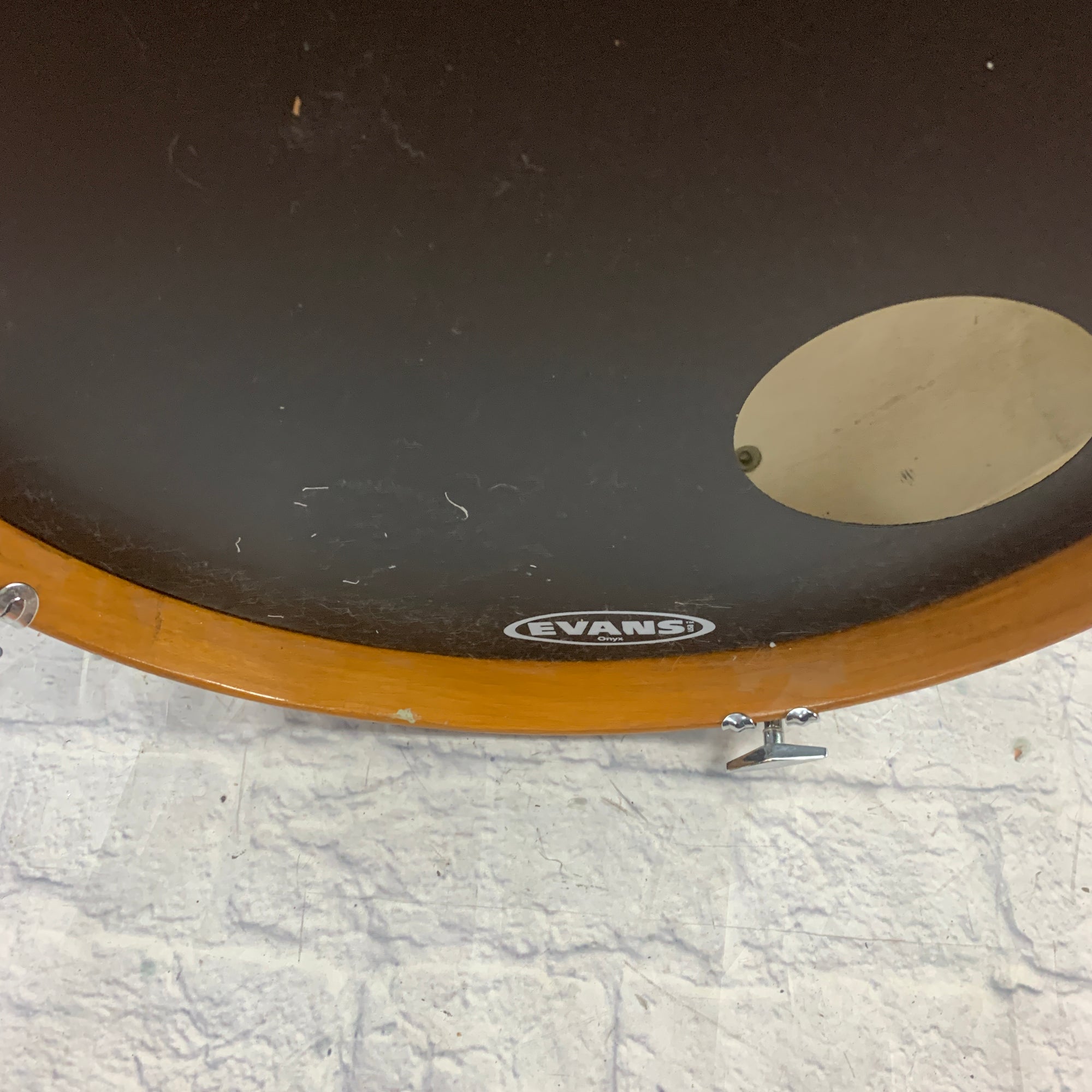 Vintage 1963 Ludwig KeyStone Badge Black Diamond 20x14 Bass Drum ...