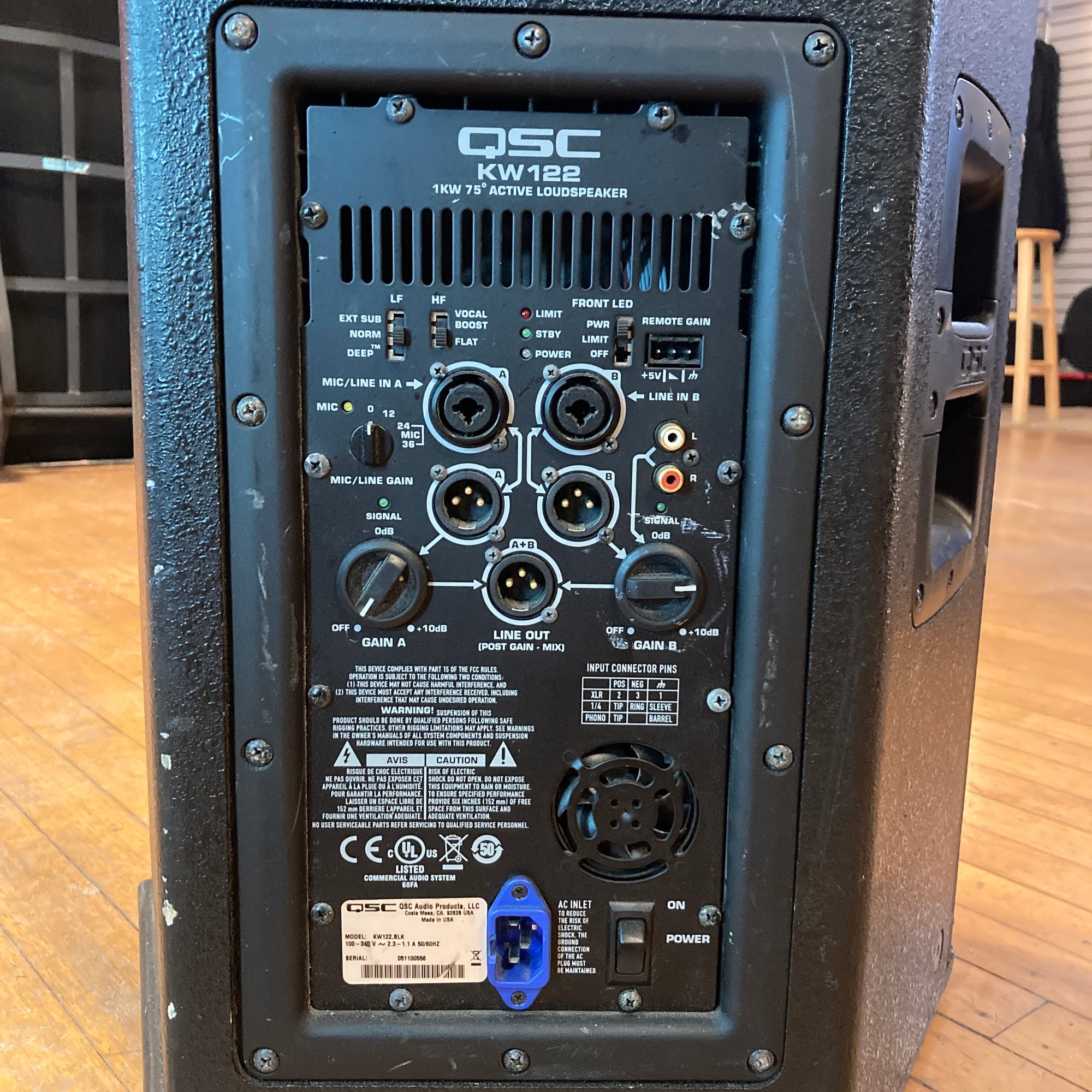 QSC KW122 1000W 12 Powered Speaker - Evolution Music