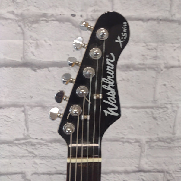 Washburn X Series H S S Strat Black - Evolution Music