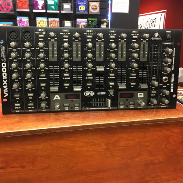 Behringer VMX1000 USB DJ Mixer - Evolution Music