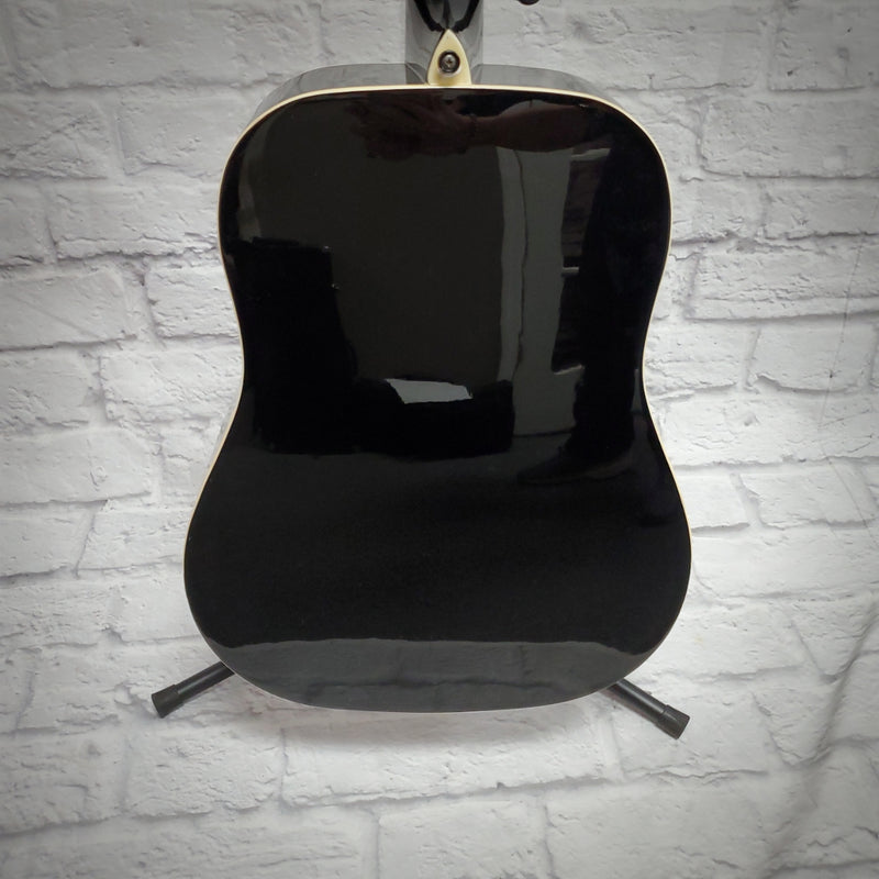 Rogue RA-100D Acoustic Guitar Black - Evolution Music