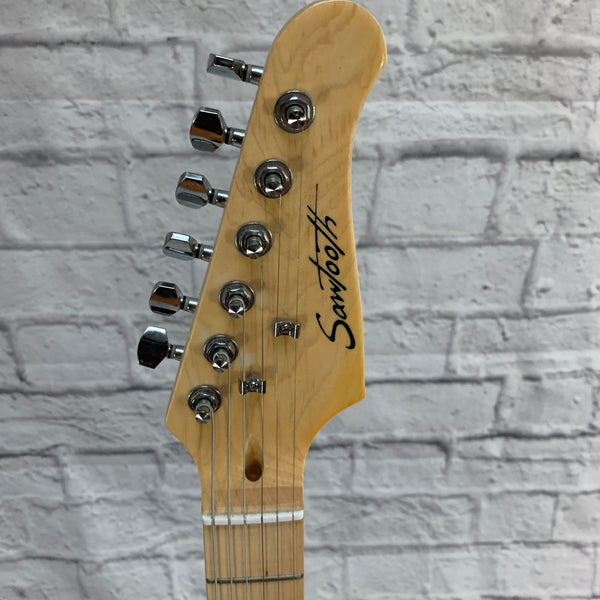 Sawtooth Telecaster Black Electric Guitar - Evolution Music
