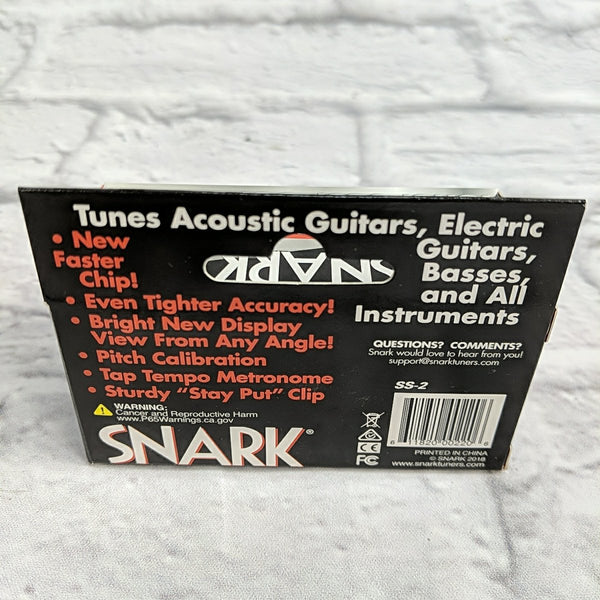 Snark Super Snark 2 Chromatic Clip-On Tuner - Evolution Music