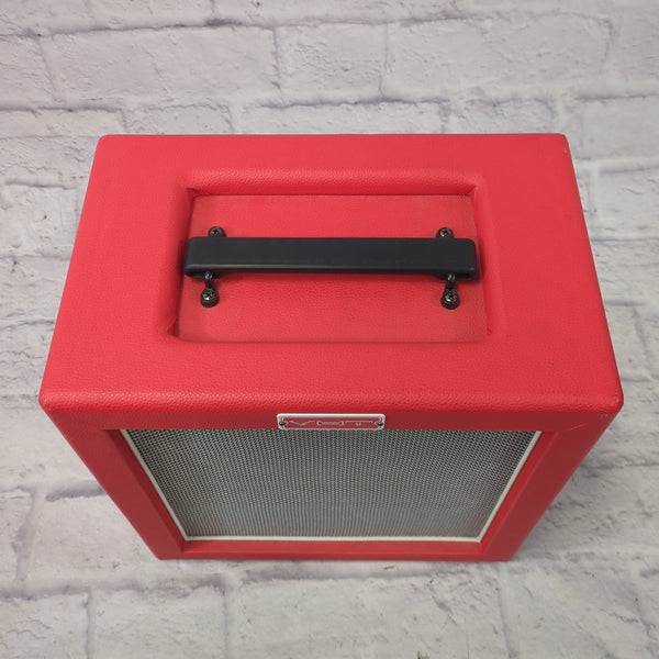 VHT Redline 1x10 Guitar Cabinet Red Tolex - Evolution Music