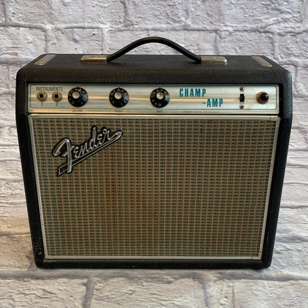Vintage 1973 Fender Champ-Amp AA764 Guitar Combo Amp - Evolution Music