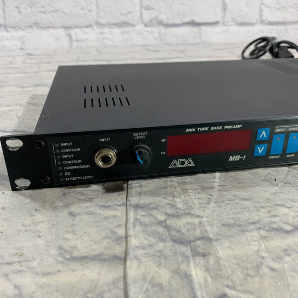 ADA MB-1 Programmable Preamp Bass Head w/ MC-1 Footswitch - Evolution Music