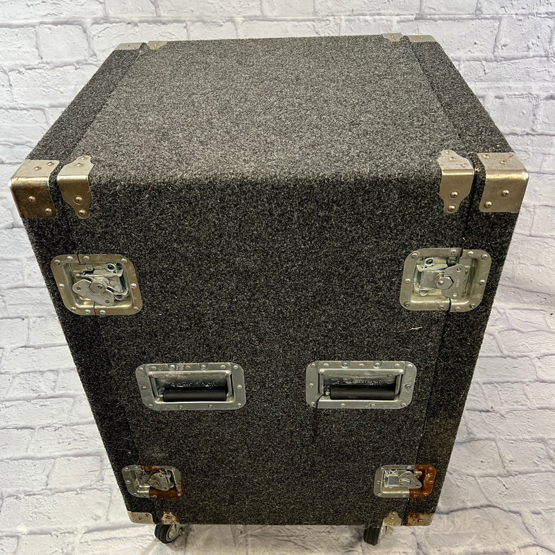 Grundorf Rolling Rack Case 18u Rack Case - Evolution Music