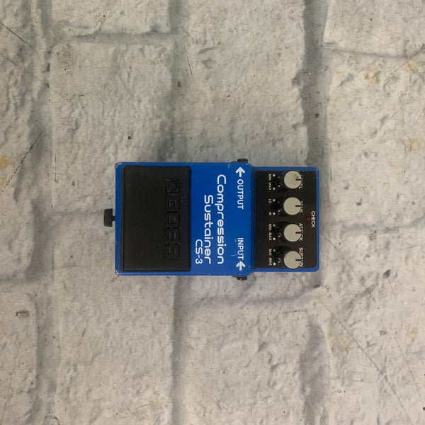 Boss Compression CS3 Compression Pedal - Evolution Music