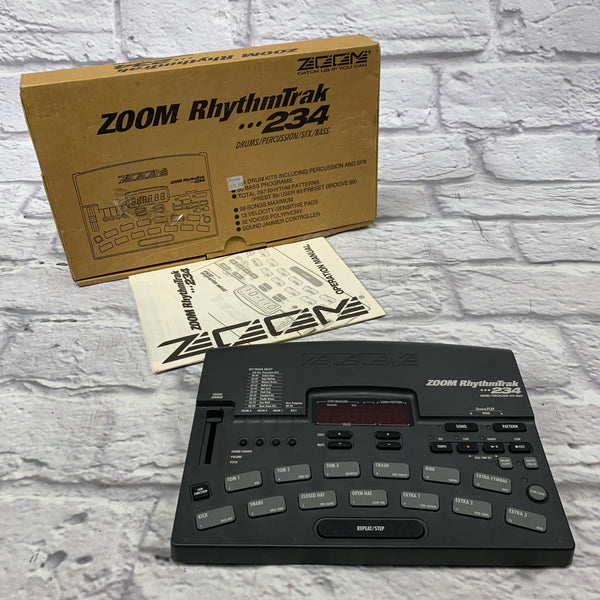 Zoom RhythymTrak 234 Drum Machine - Evolution Music