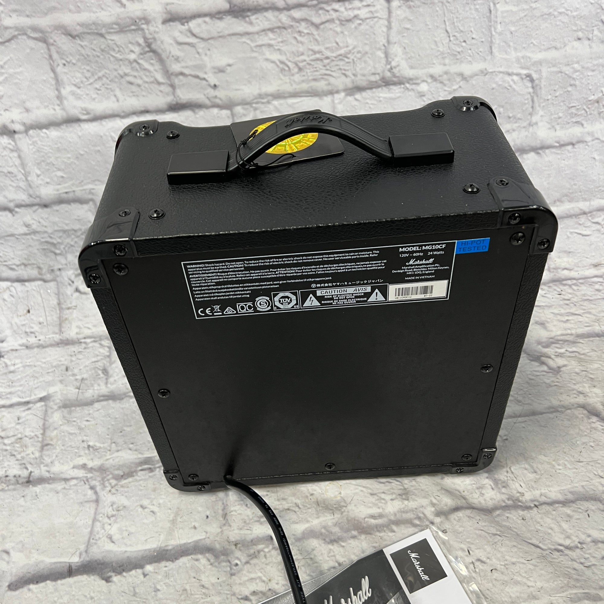 Marshall PEDL-91016 JVM4 and DSL40CR/100HR 6-Way Footswitch - Evolution ...