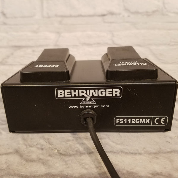 Behringer FS112GMX Footswitch Gold - Evolution Music