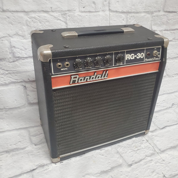 Vintage 80s Randall RG-30 Guitar Combo Amp - Evolution Music