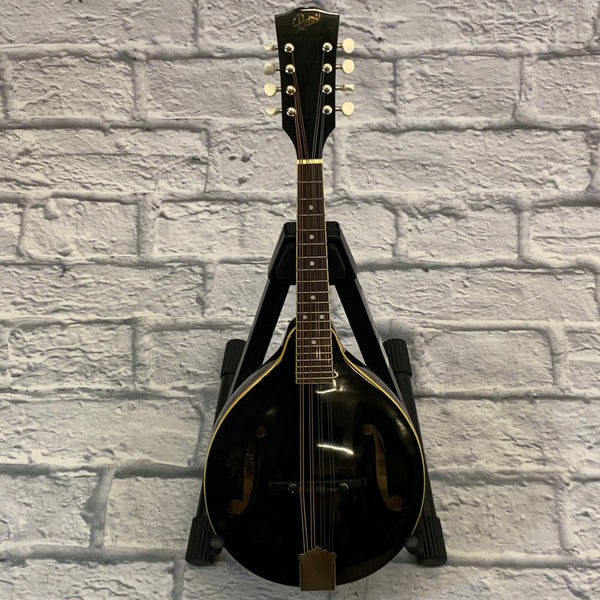 Rover RM-50B Deluxe Student A-Style Mandolin Black - Evolution Music