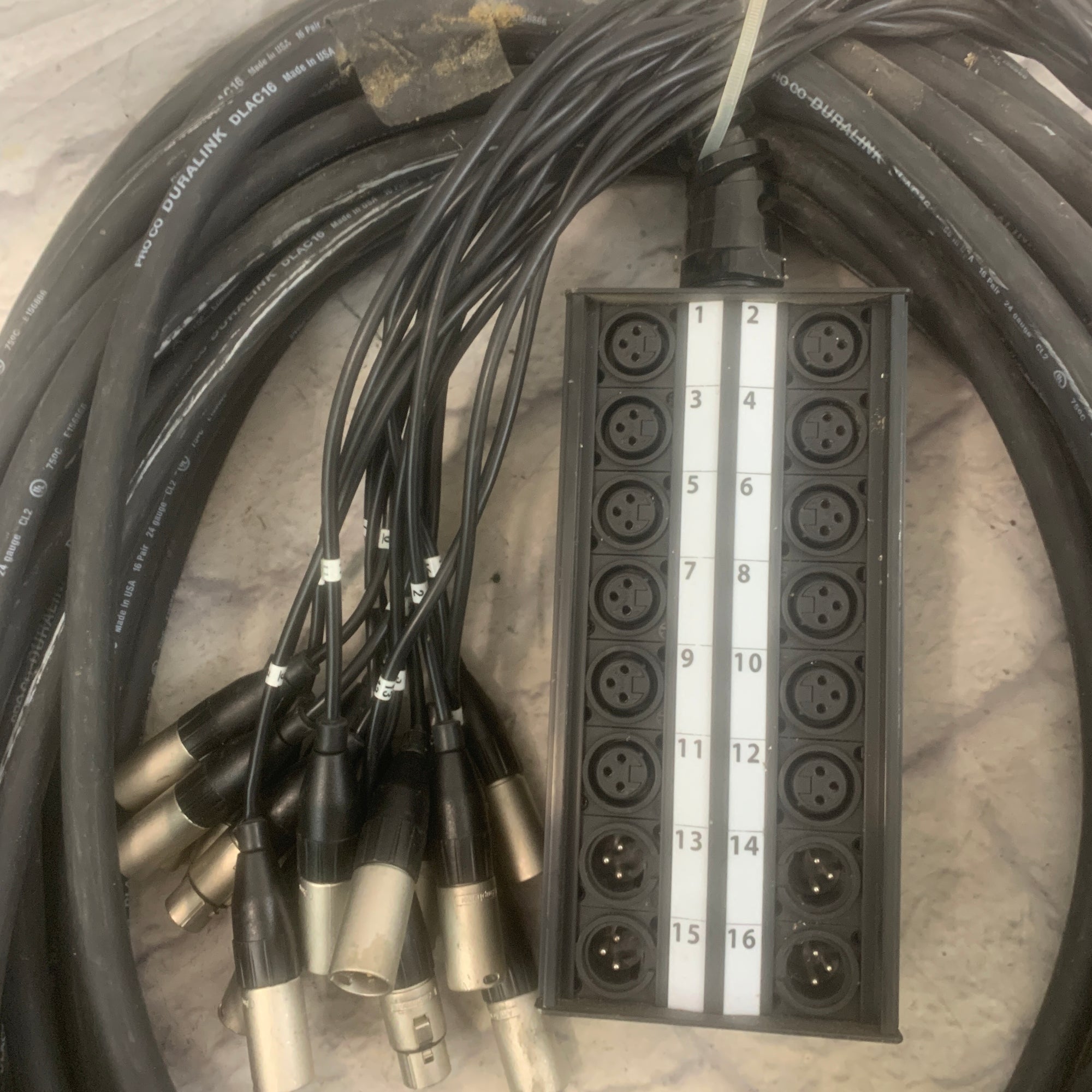 Proco Sound StageMaster Snake 16 Channel Snake - Evolution Music