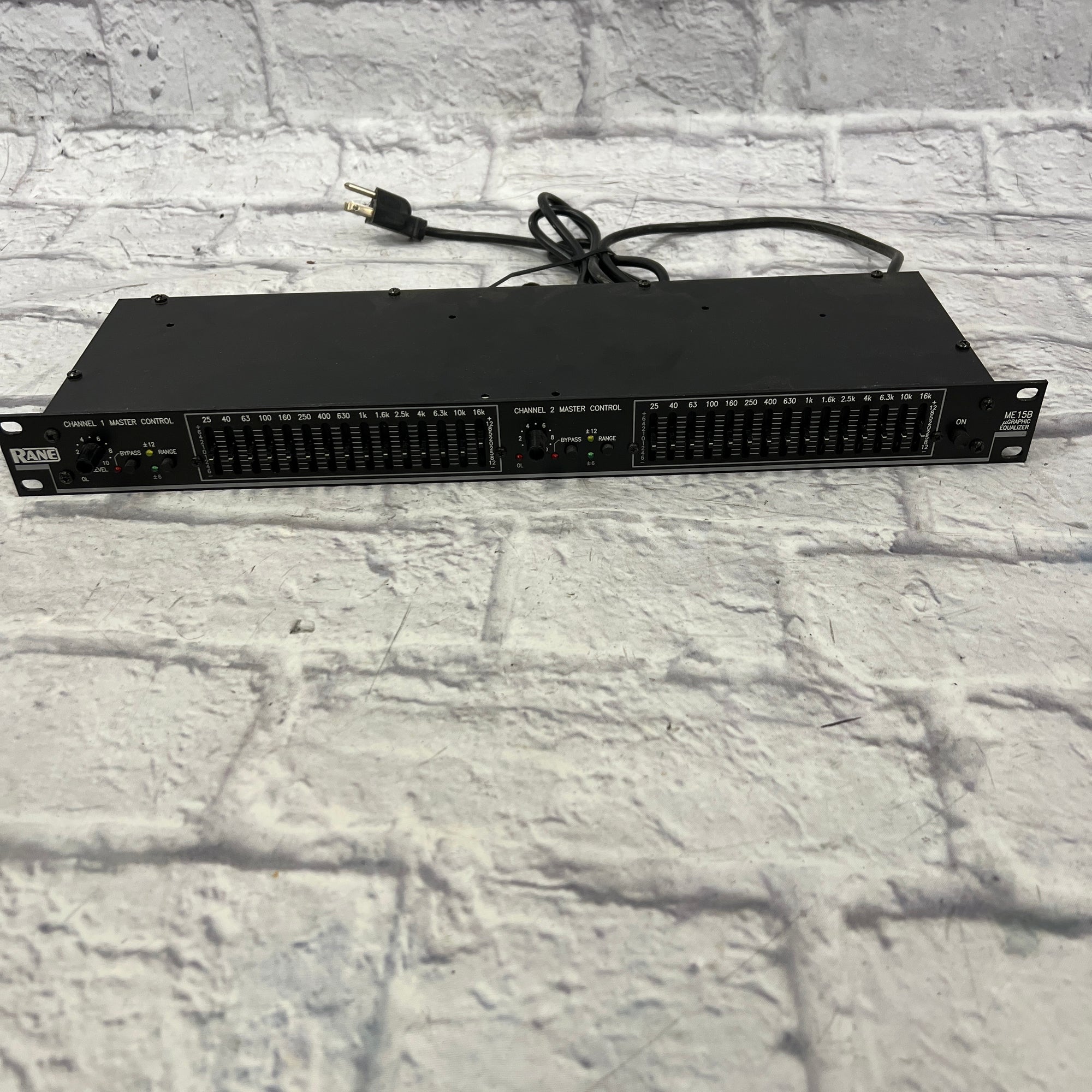 Rane ME15 Dual Rack Equalizer - Evolution Music