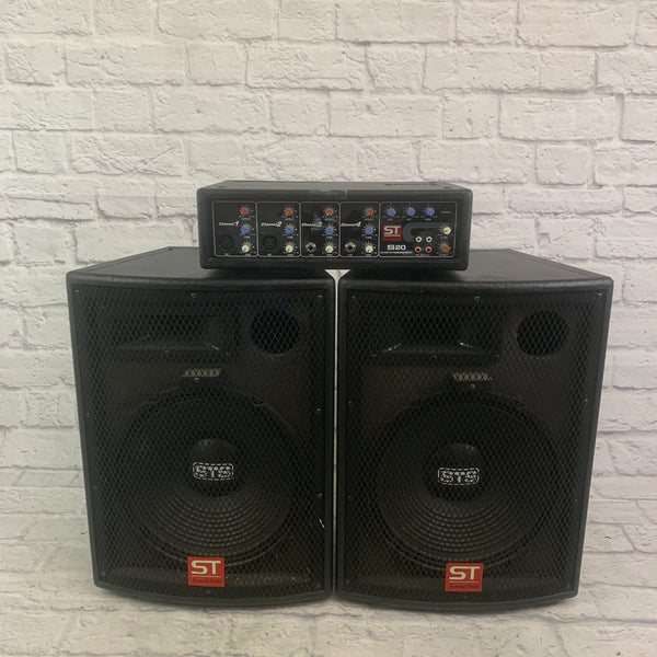 Sound Tech S20 PA SYSTEM Portable PA - Evolution Music