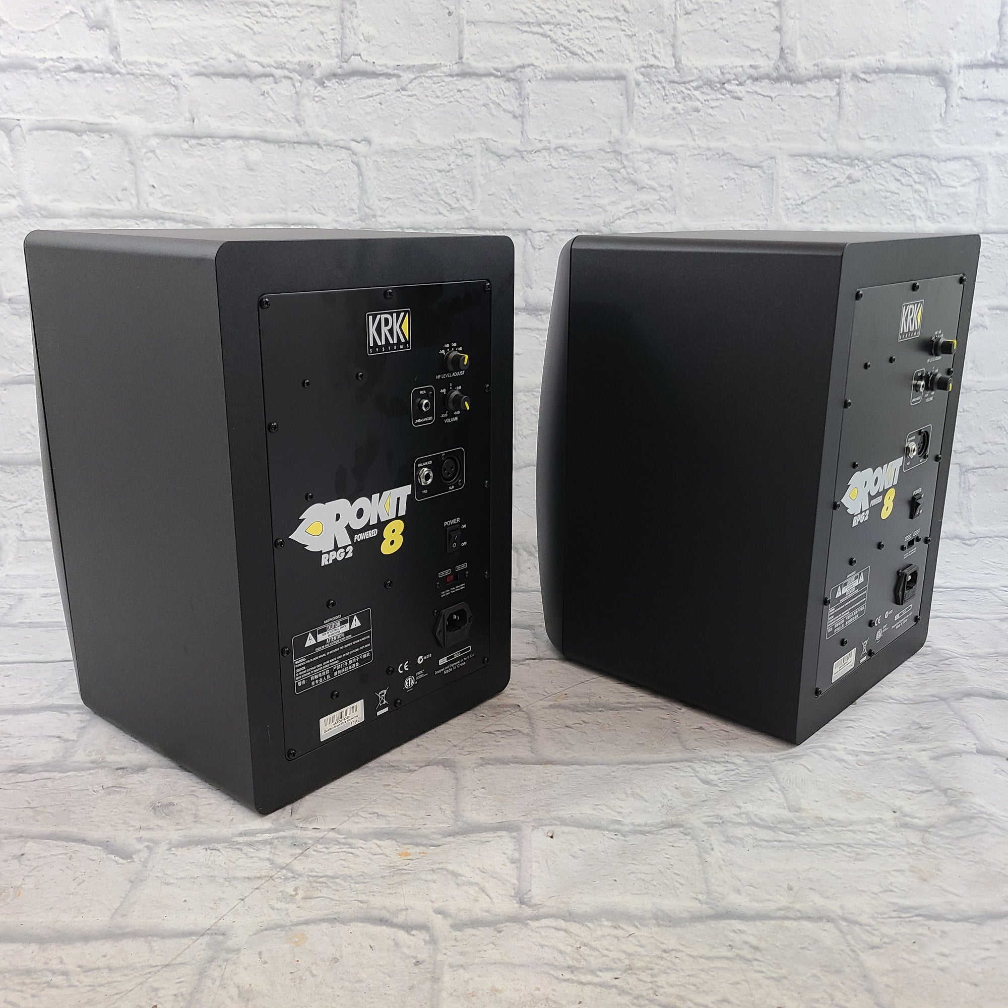 KRK Systems Rockit 8 Studio Monitors (Pair) - Evolution Music