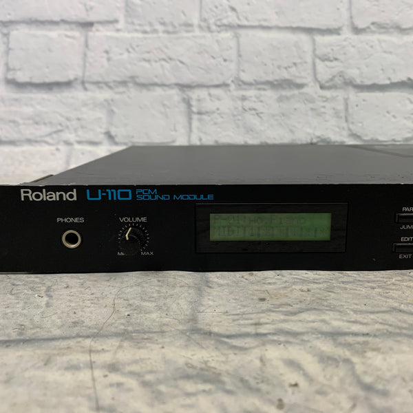 Roland U-110 PCM Rackmount Synth Sound Module - Evolution Music