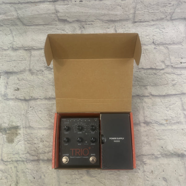 Digitech "Trio+ Band Creator" Loop Pedal - Evolution Music